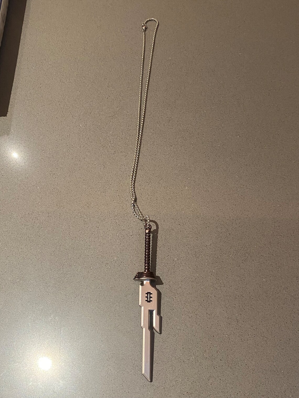 Toji Fushiguro Silver Inverted Spear of Heaven Pendant Necklace - Etsy