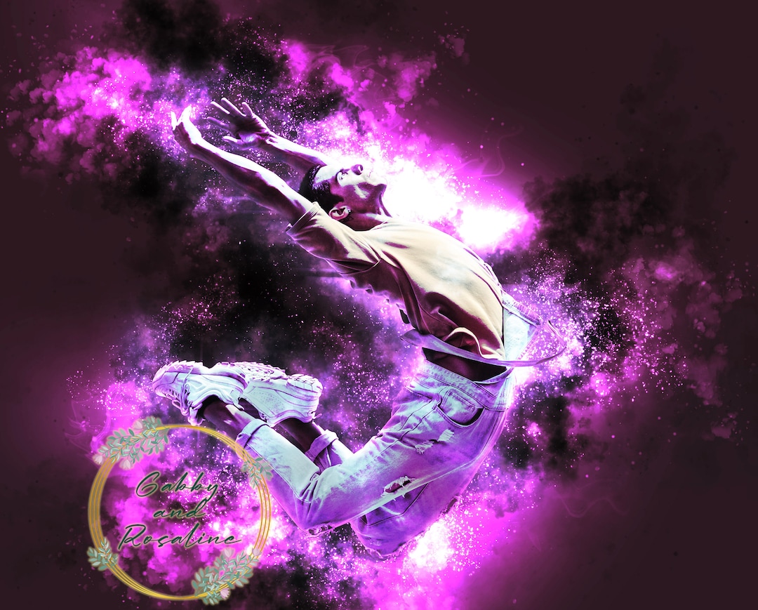 Custom Fire and Smoke Painting, Portrait Painting From Photo Portrait ...