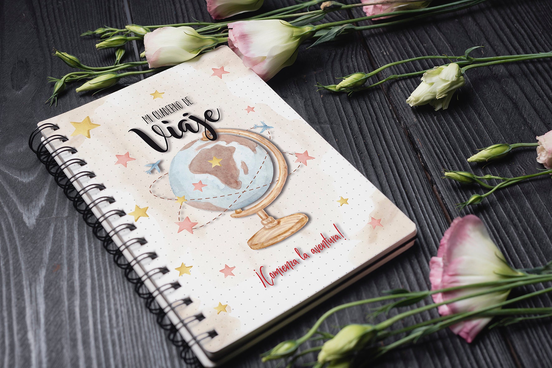 Cuaderno de viajes y escapadas personalizado / Diario de viajes ...