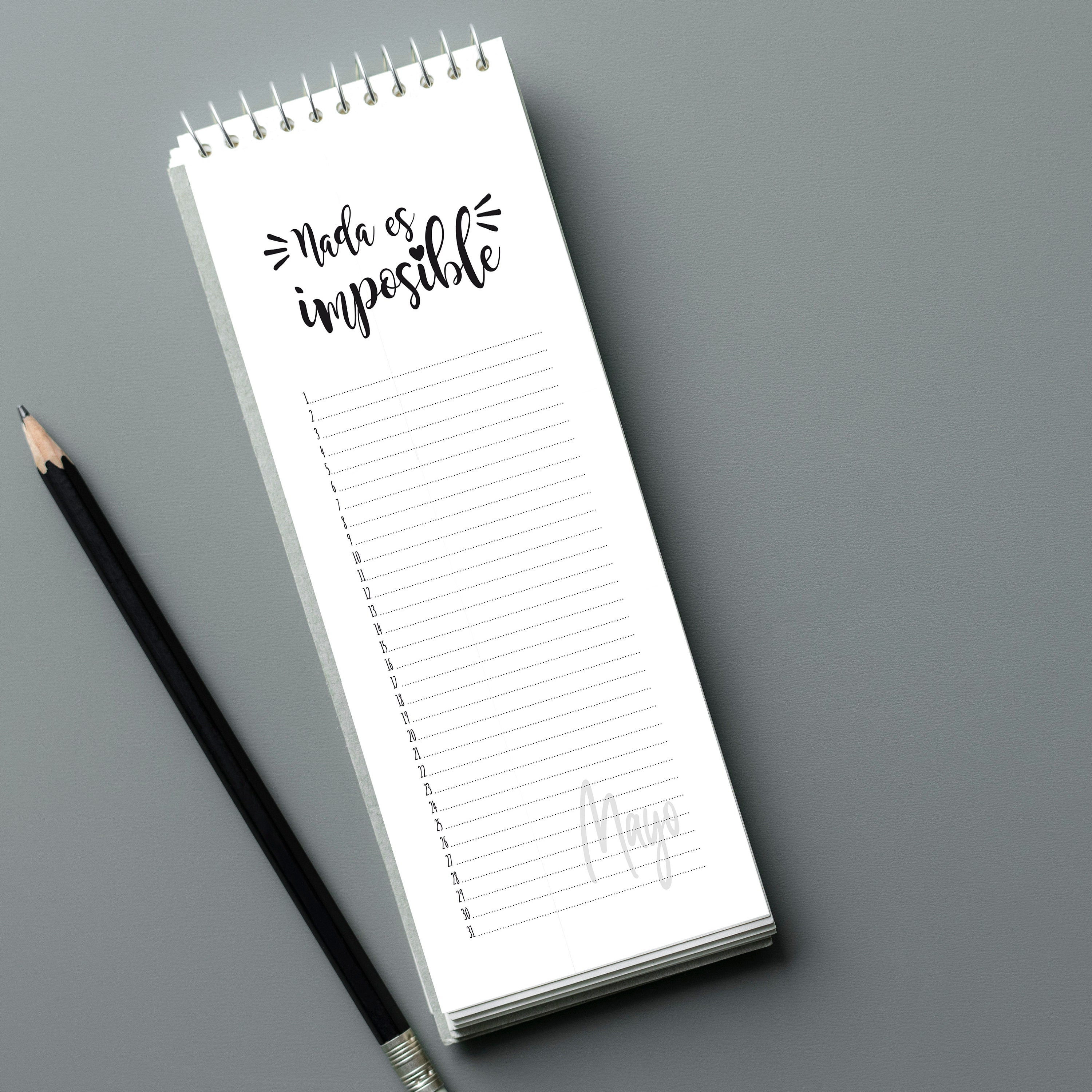 Perpetual Digital Calendar Spanish. Calendario De Cumpleaños Perpetuo ...