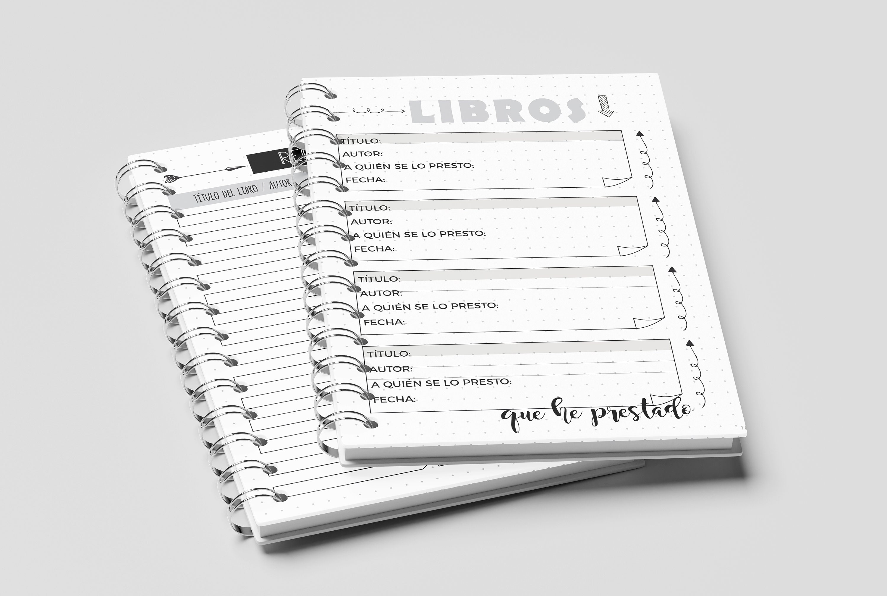 Cuaderno De Lecturas | Registro De LECTURAS | Diario Literario. Español ...