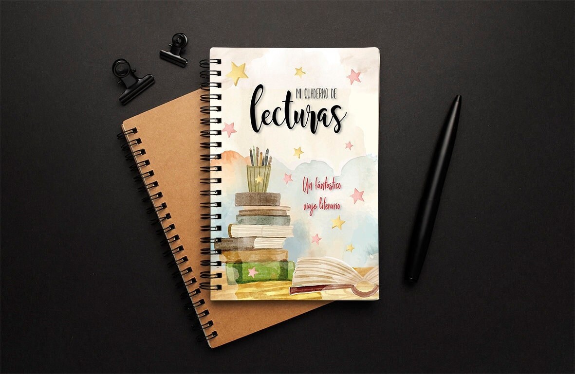 Cuaderno De Lecturas Registro De LECTURAS Diario Literario. Español, 25 ...
