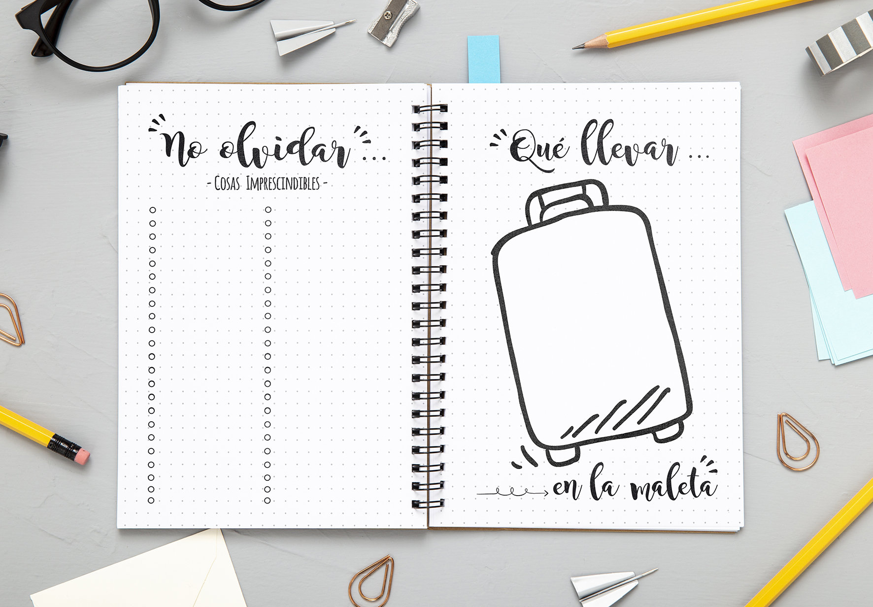 Cuaderno de viajes y escapadas personalizado / Diario de viajes ...