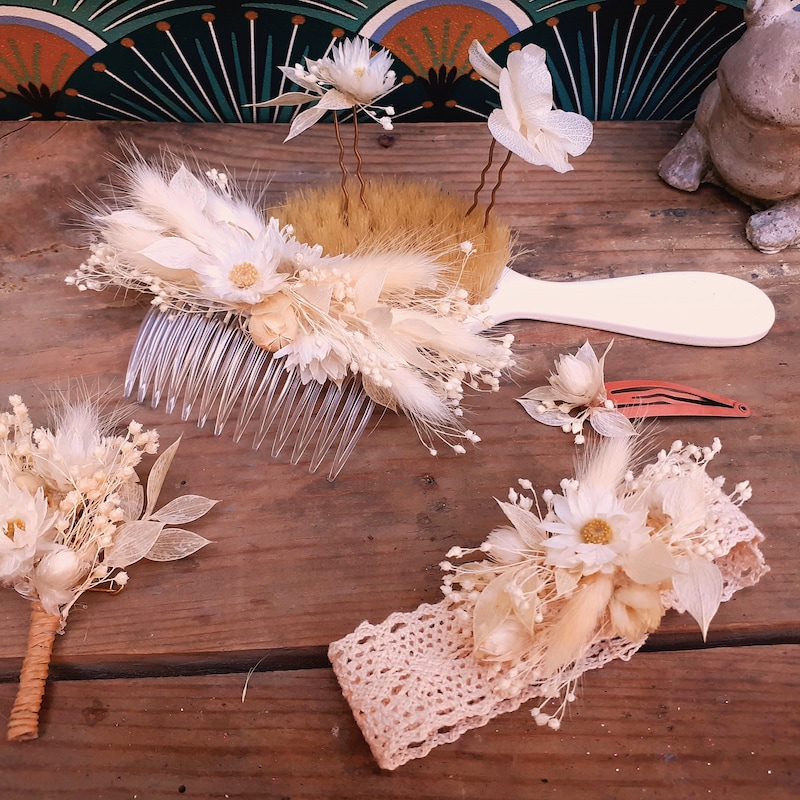 Dried Flower Comb - Etsy