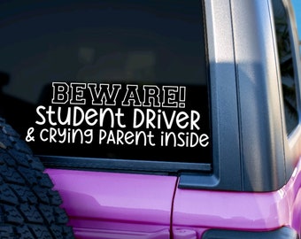 Beginner Driver Sticker - Etsy