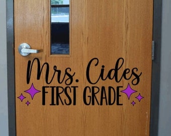 Teacher Desk Decal - Etsy