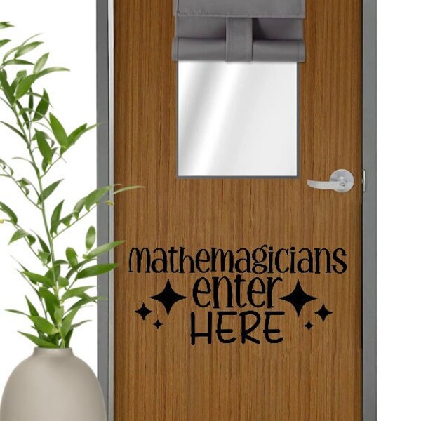 Math Wall Decal - Etsy
