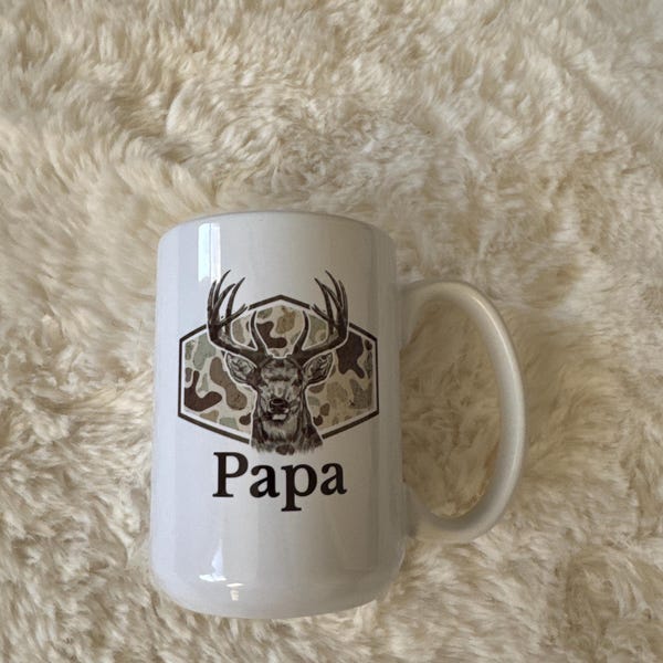 Dad Camo Coffee Mug - Etsy