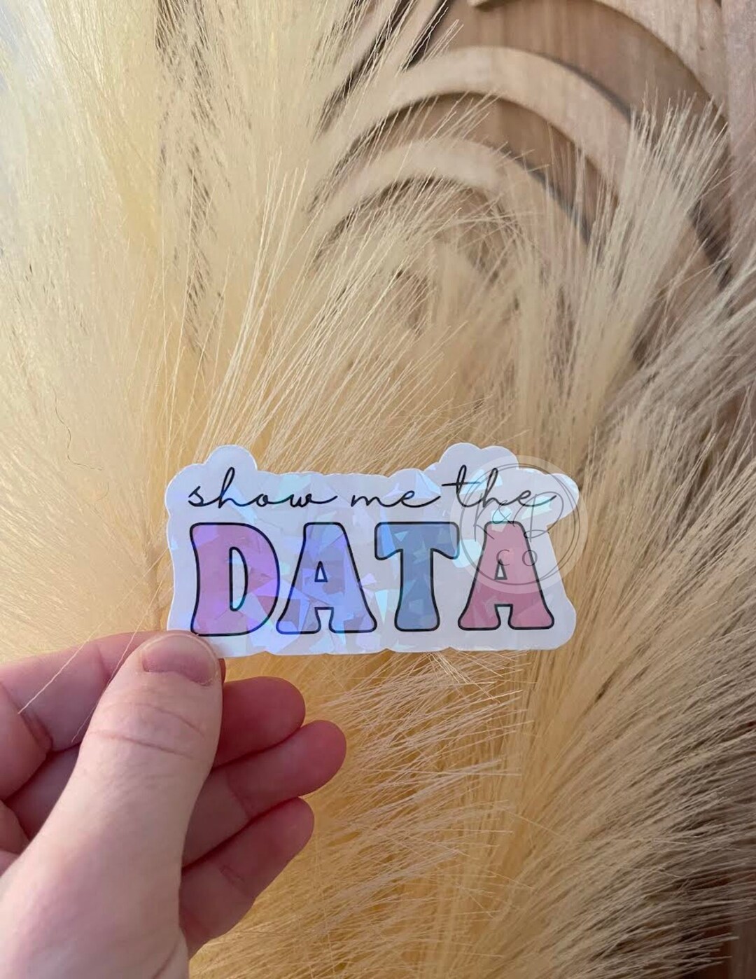 Show Me the Data Sticker, Retro Data Science, Bcba,funny Data,data ...