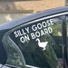 Silly Goose Onboard Decal, Cute Bumper Stickers, Goose Sticker, Funny ...