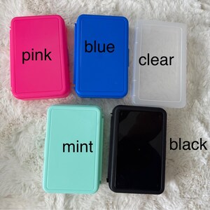 Grandmillennial Preppy Gingham Personalized Pencil Box, GIRLS School ...