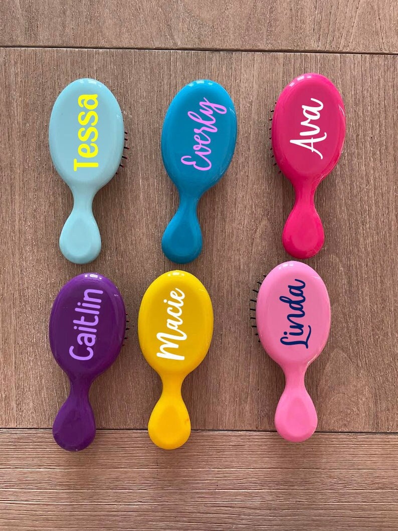 Mini Personalized Custom Hair Brushes Gifts for Girls Dance - Etsy