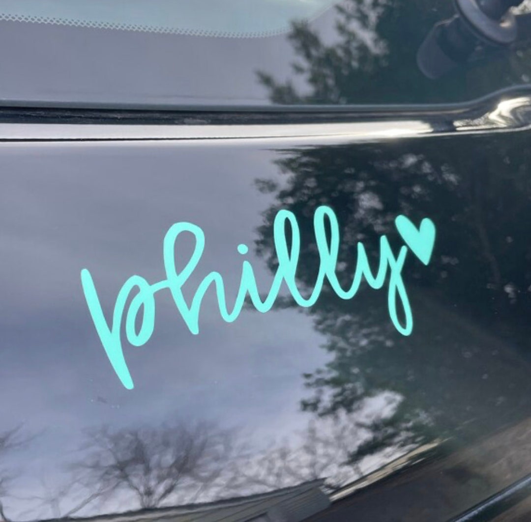 Philly Philadelphia / Philly Decal / Philadelphia Decal / Philadelphia ...