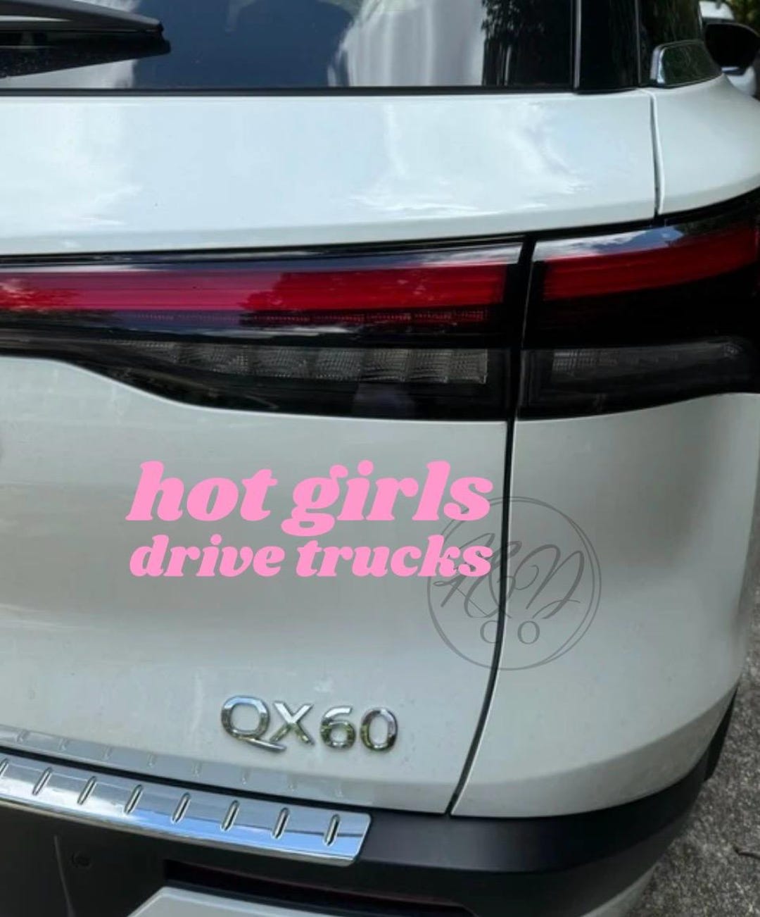 Hot Girls Drive Trucks Car Decal, New Driver Car Decal Teenager Gift - Etsy