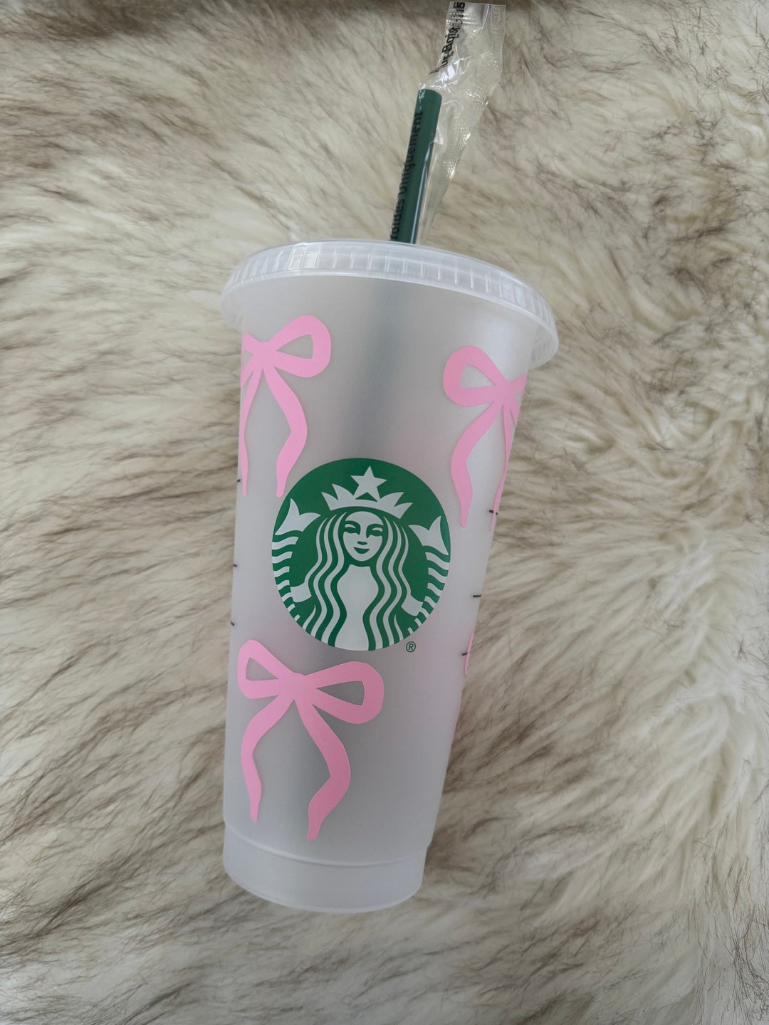 Bow Cup, Vanilla Aesthetic, Starbucks Reusable Cup, Ballet Core, Ballet ...
