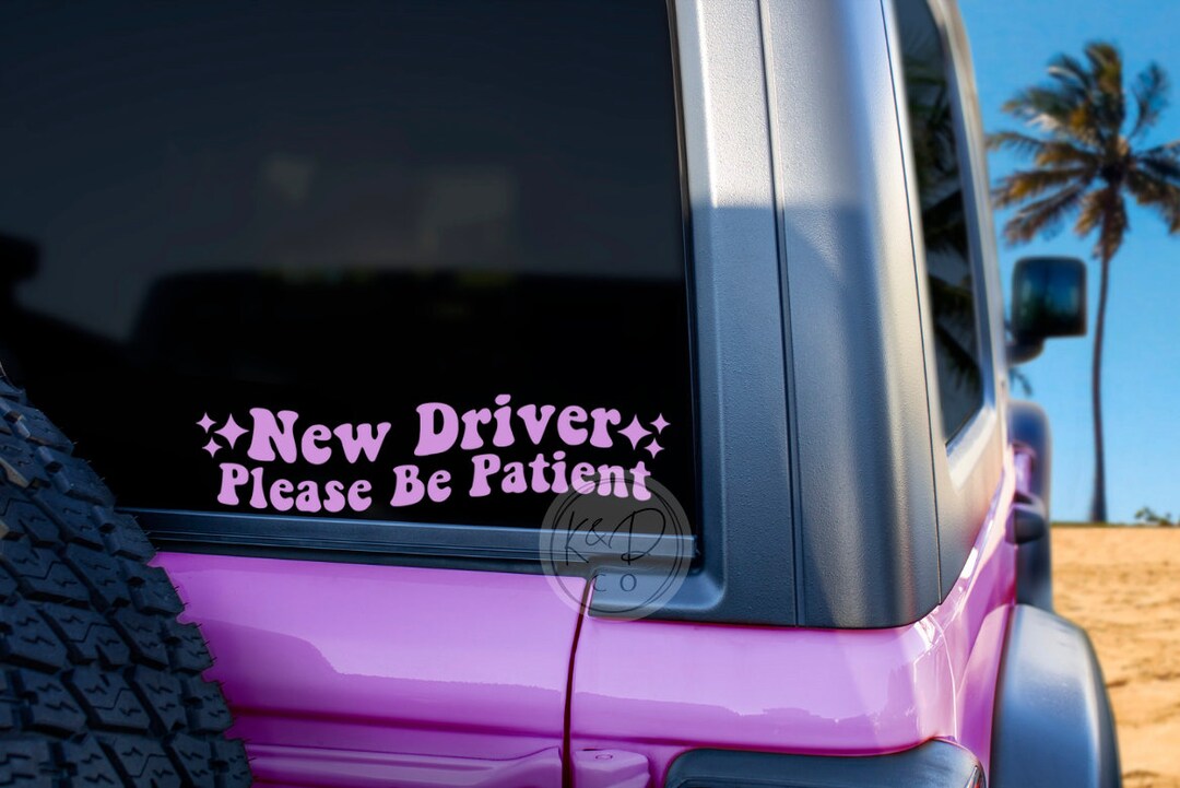 New Driver Decal Beware Student Driver Decal Student - Etsy
