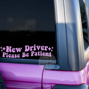 New Driver Decal Beware Student Driver Decal Student - Etsy