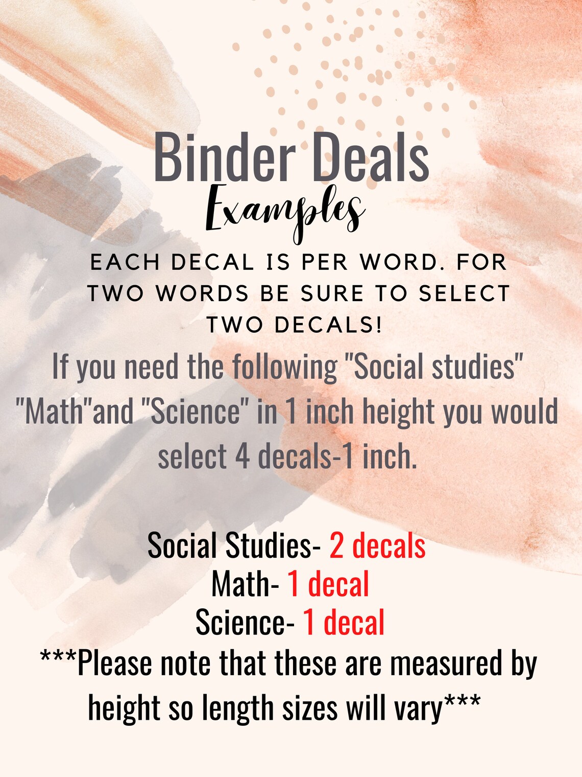 Binder Labels Binder Decals Binder Vinyl Stickersclass - Etsy