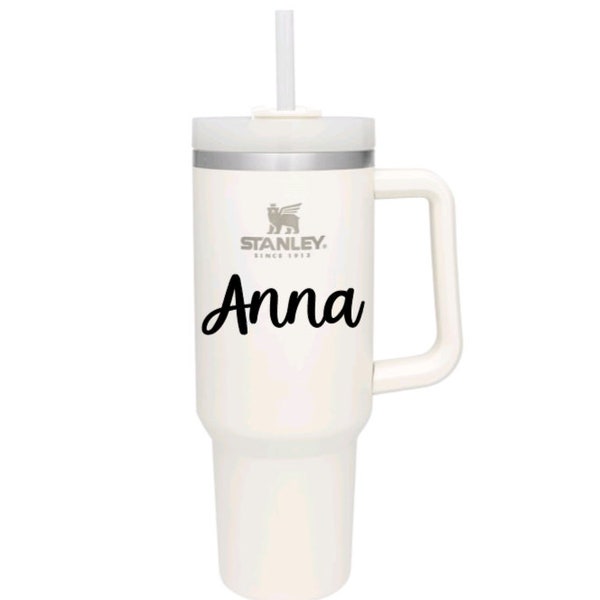 Stanley Cup Name Decal - Etsy