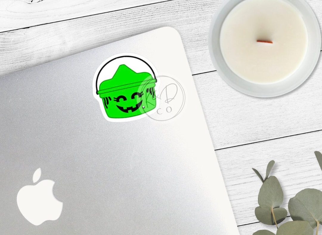 Witch Boo Buckets Sticker Horror Sticker Pumpkin Car - Etsy