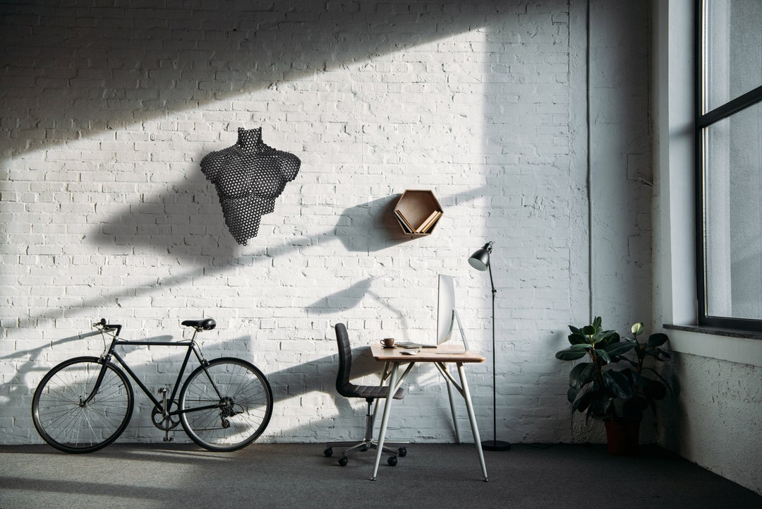 Wall Decor Abstract Male Torso Wall Art Contemporary Black Steel ...