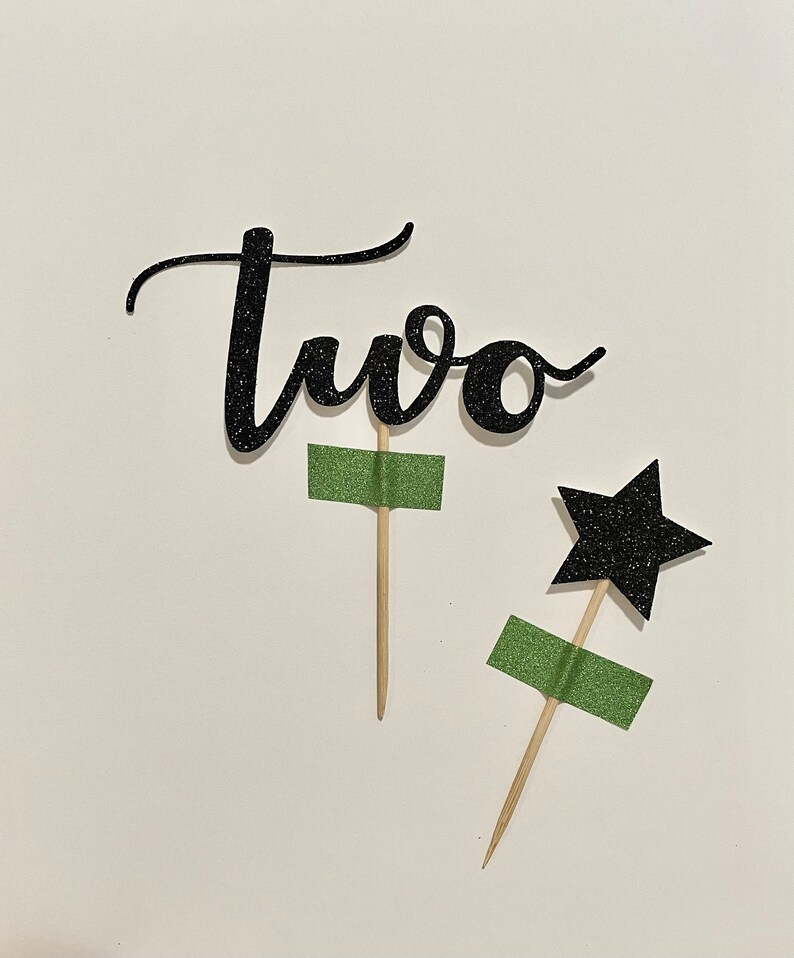 Rose Gold Two Cake Topper 2 Cake Topper Two Cake Topper - Etsy