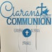 First Communion Cake Topper Holy Communion Cake Topper - Etsy