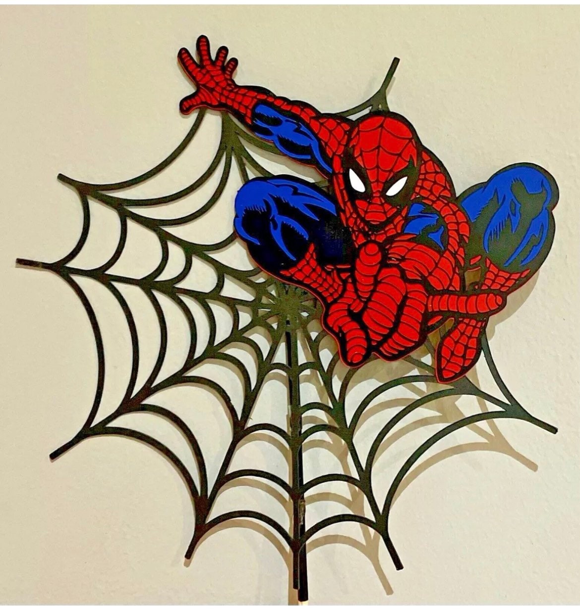 Spider-man Cake Topper - Etsy UK
