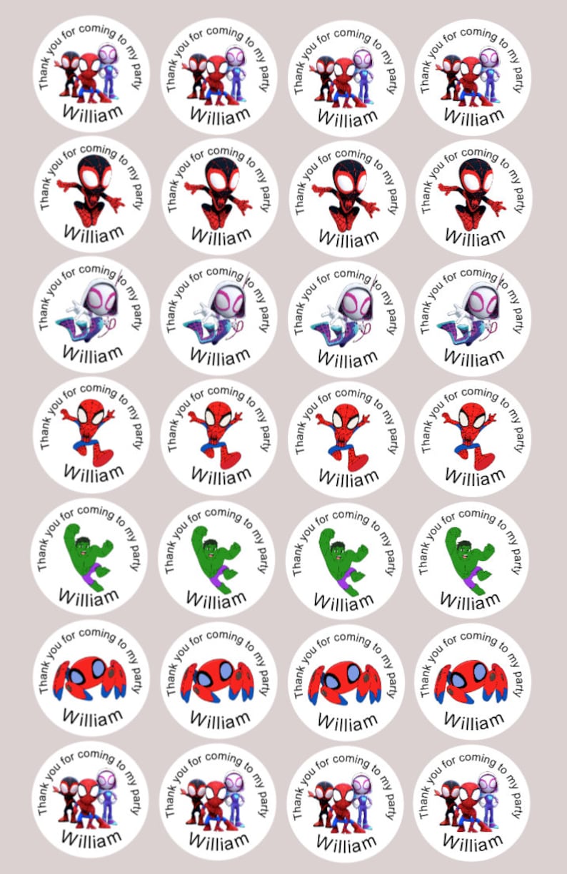 Personalised Spider-man Spidey Inspired Cake Topper number - Etsy