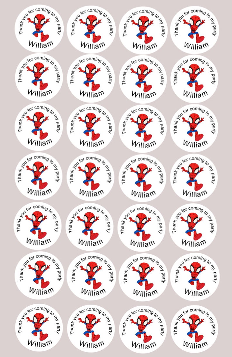 Personalised Spider-man Cake Topper With the Option of Added - Etsy UK