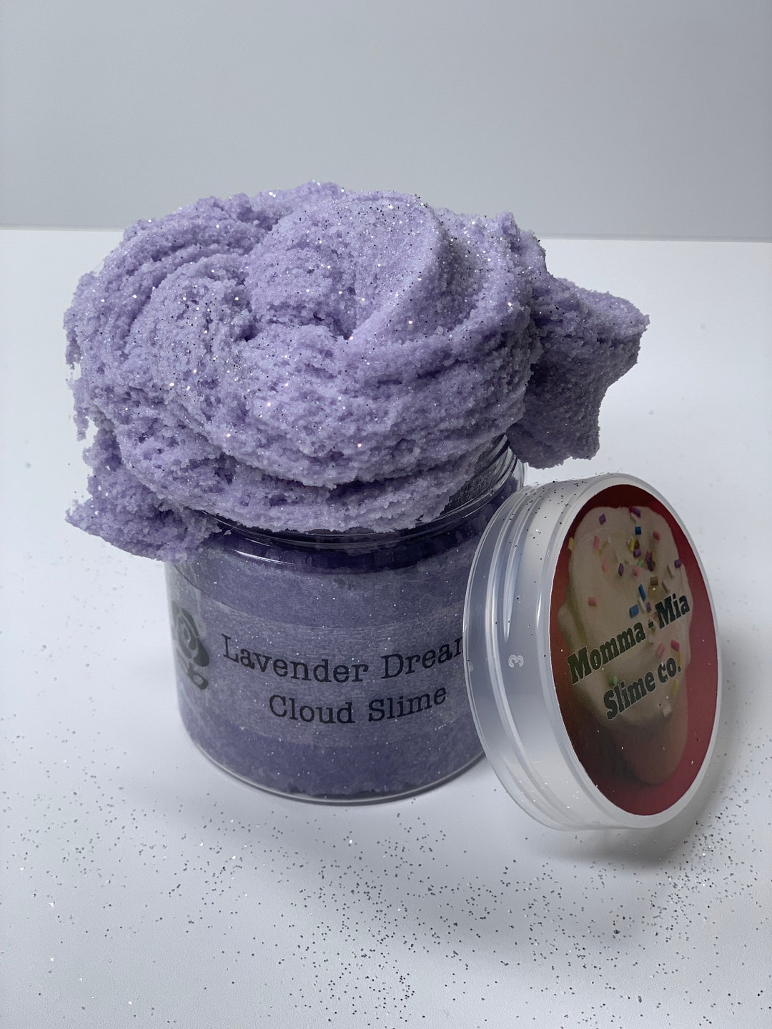 Designer Lavender Dream Cloud Slime, Fluffy Cloud Slime, Momma Mia ...
