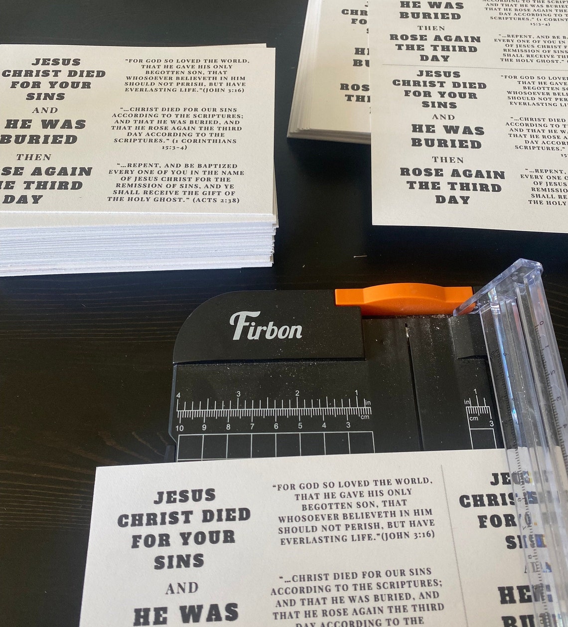 Gospel Cards KJV, Christian Outreach Tracts, Christian Gifts - Etsy