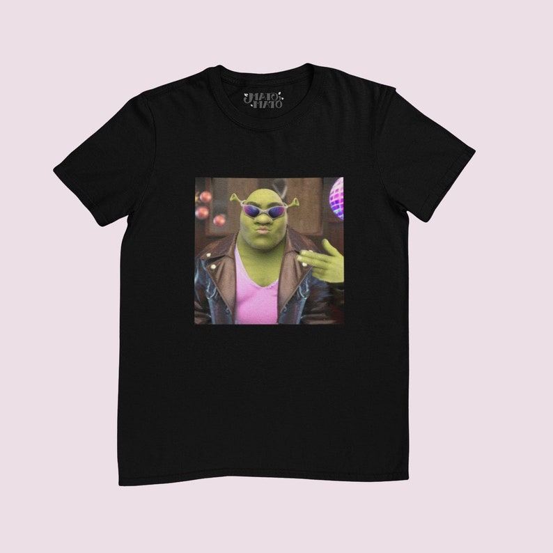 Shrek T-shirt, Shrek in the Club, Direct to Film Print, Unisex, Great ...
