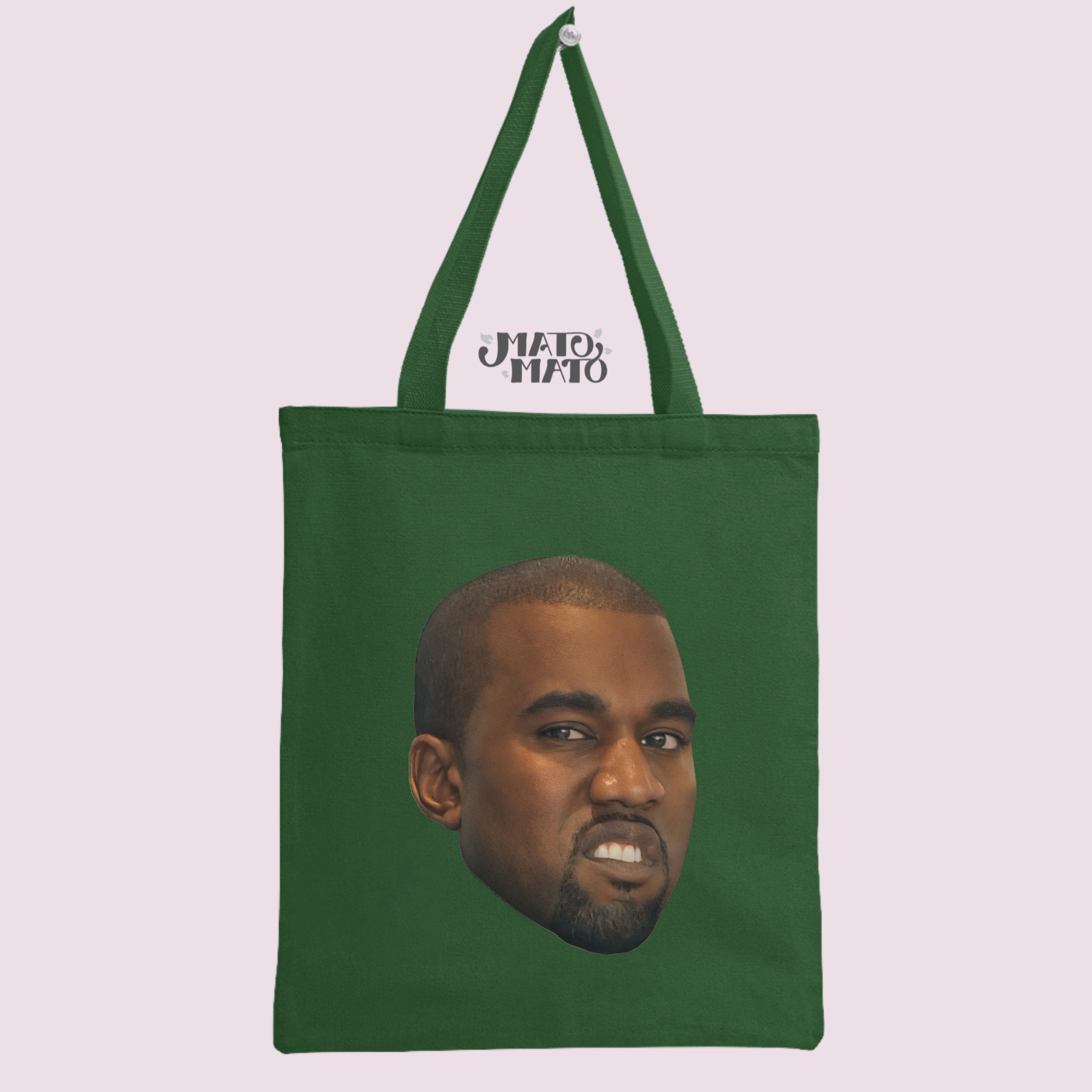 Kanye West Print Tote Bag Funny Gift Kanye Meme Sturdy Bag - Etsy