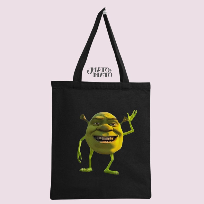 Shrek Tote Bag, Sturdy Bag With Long Handles, Reusable Shopper or Cool ...