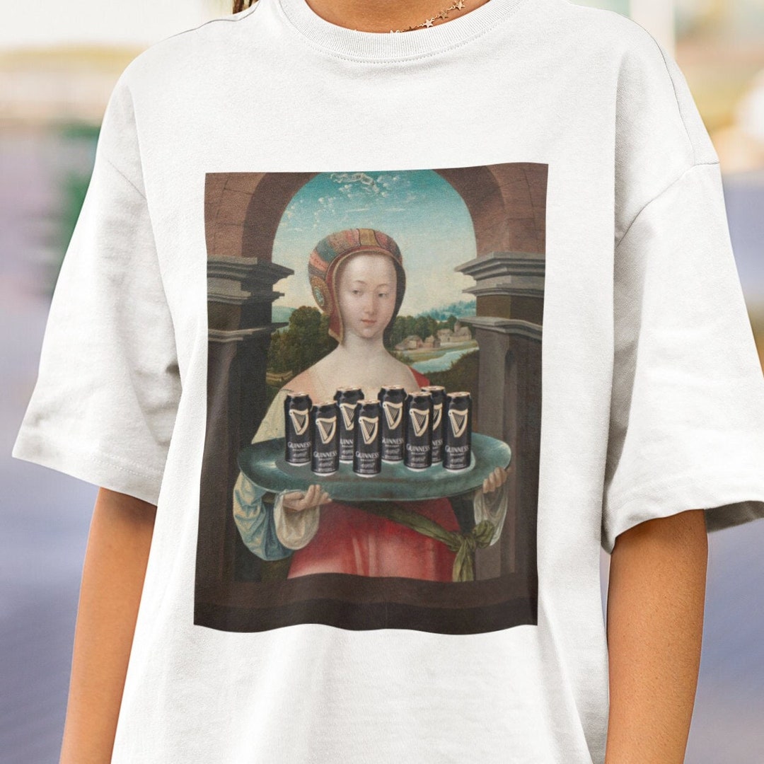 Guinness Art T-shirt: Unique Irish Stout Tee - Etsy
