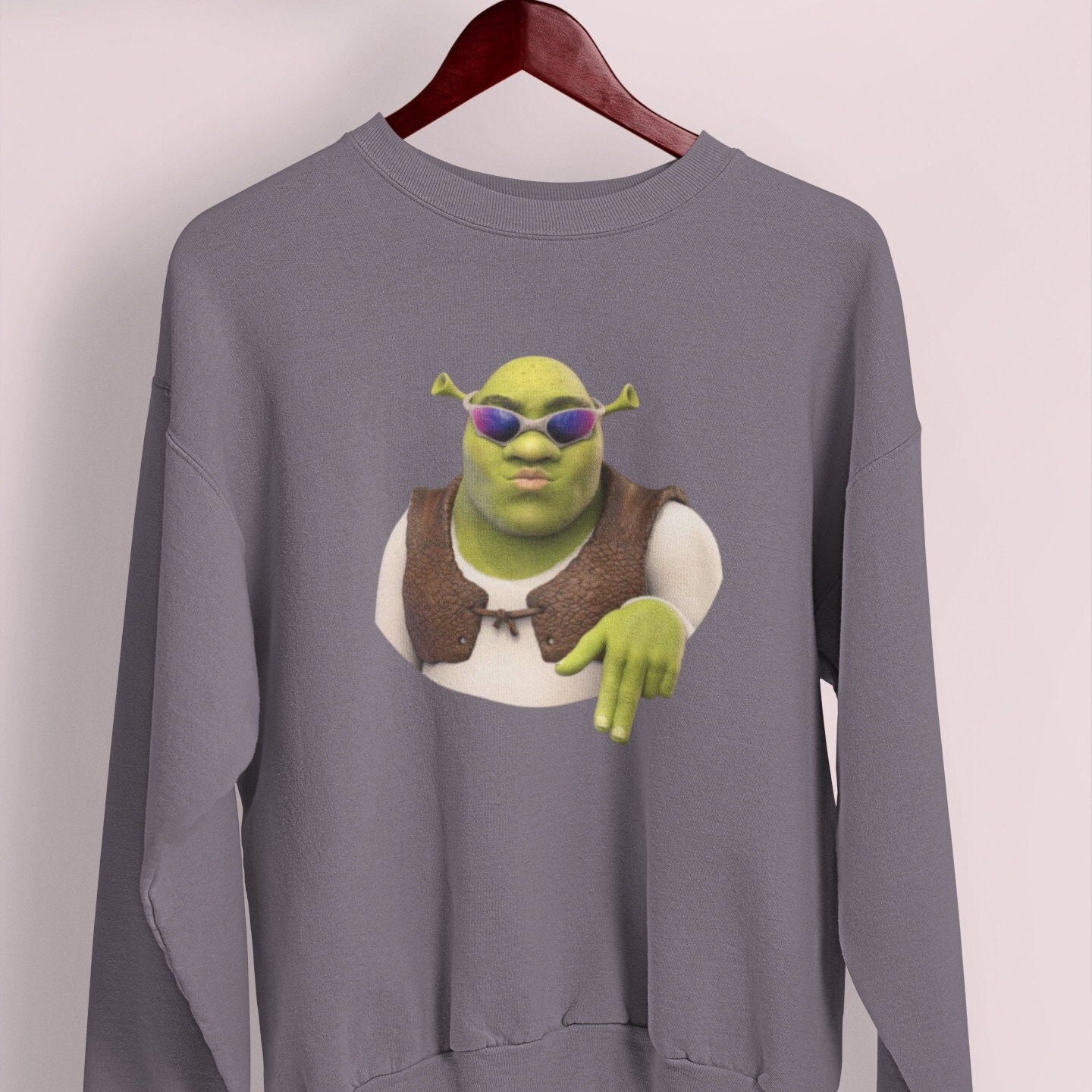 Sudadera Cool Shrek Meme, regalos divertidos y únicos para todos los ...