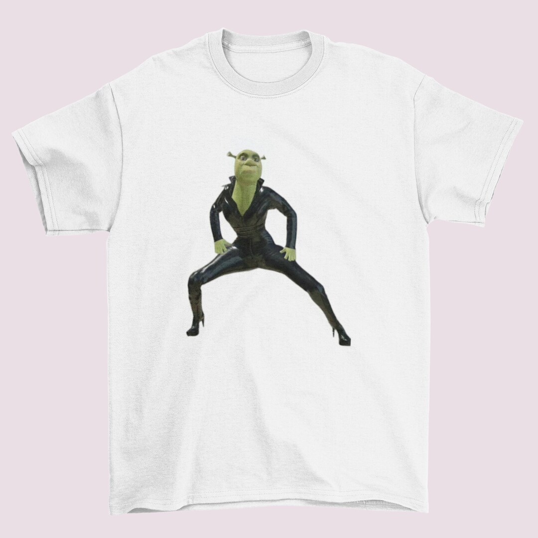 Yassified Shrek T-shirt: Funny Tik Tok Meme, Unisex Tee - Etsy