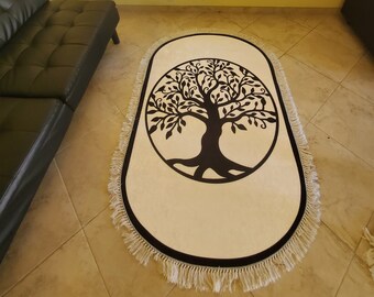 Tree of Life Runner Rug - Etsy