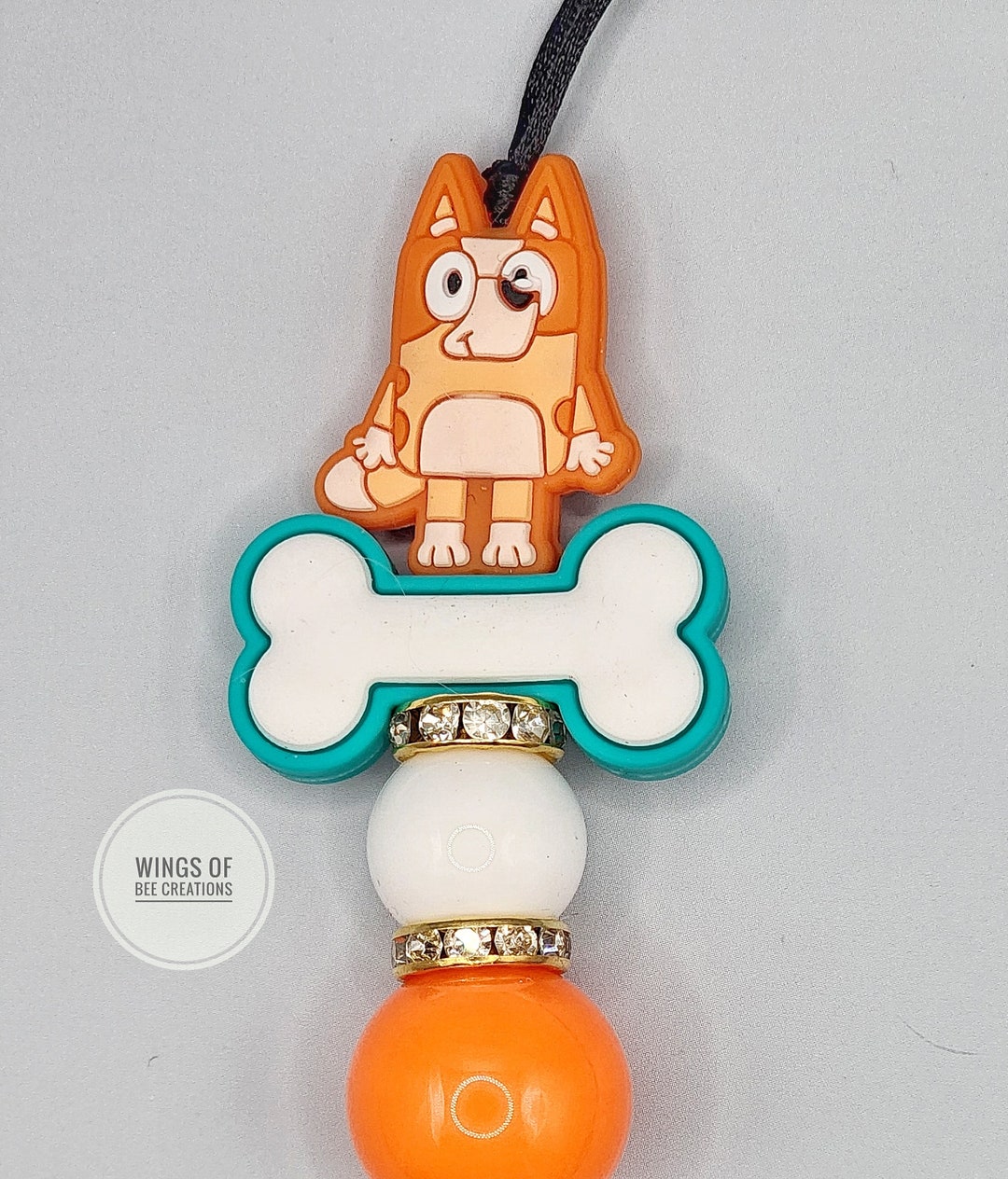 Bluey Bingo VIP Sparkle Lanyard ID Name Tag Holderschool - Etsy