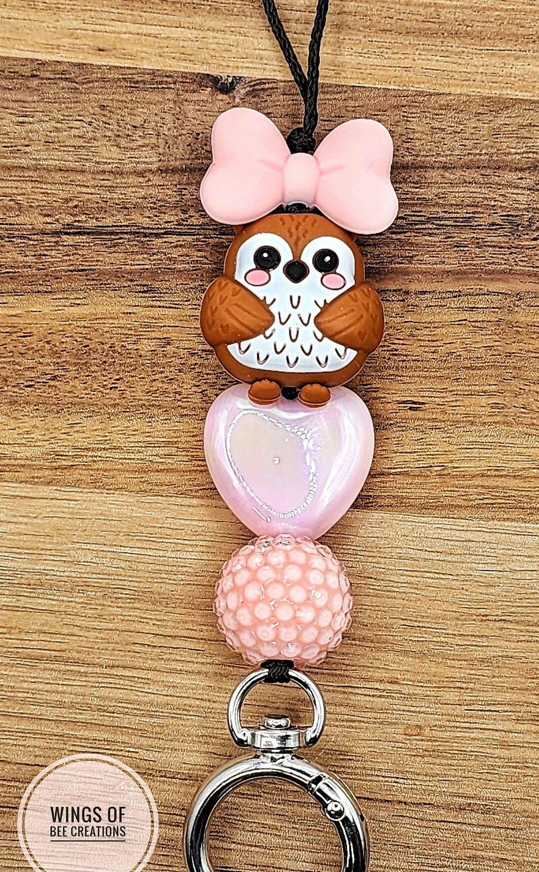 Cute Owl Teacher Lanyard, Elementary ID Name Tag Holder,school Fashion ...