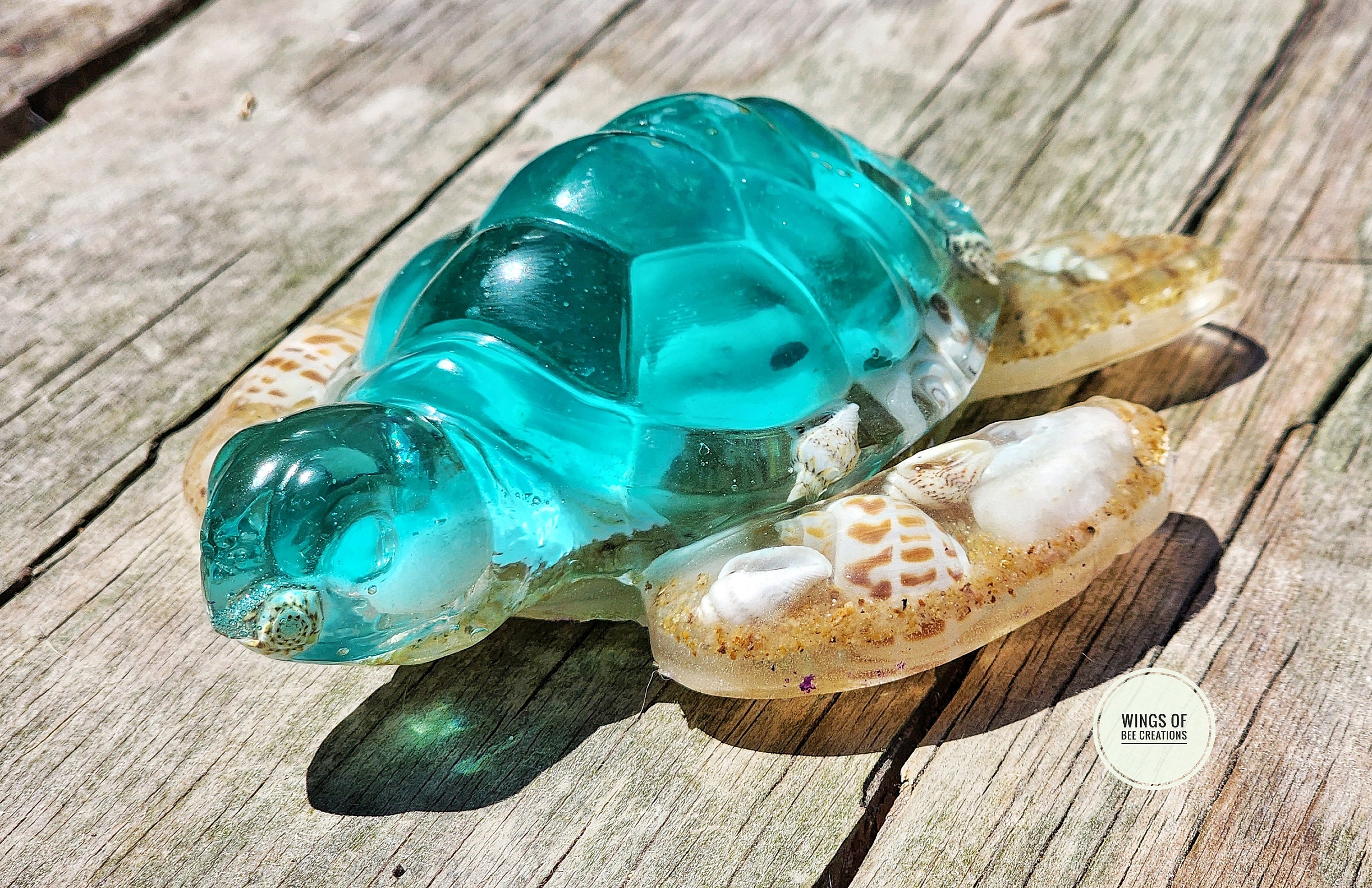 Ocean Turtle Statue,under the Sea Decor,ocean Life Sculpture, Beach Art ...