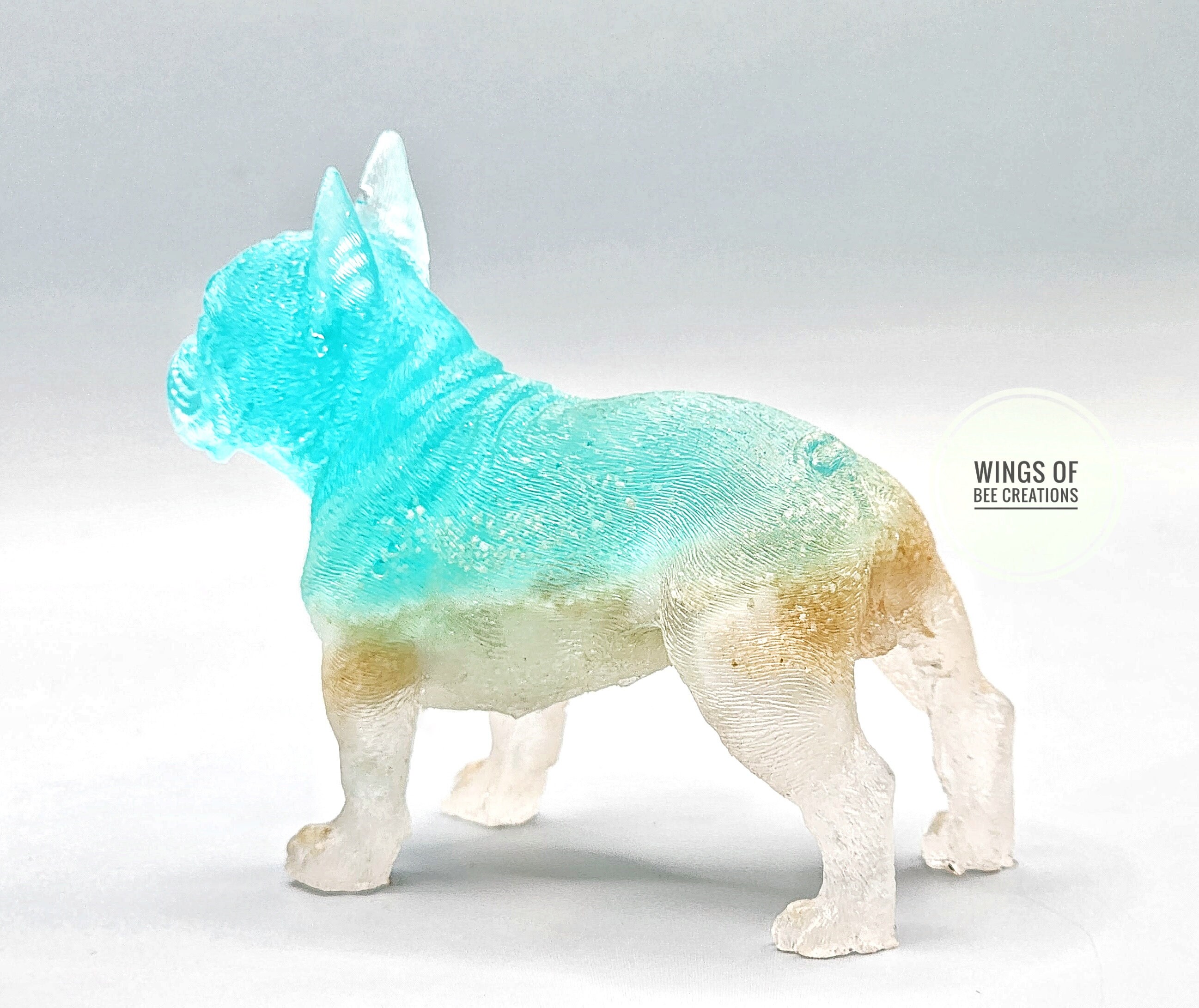 Frenchie Statueunder the Sea Decorfrench Bulldog - Etsy