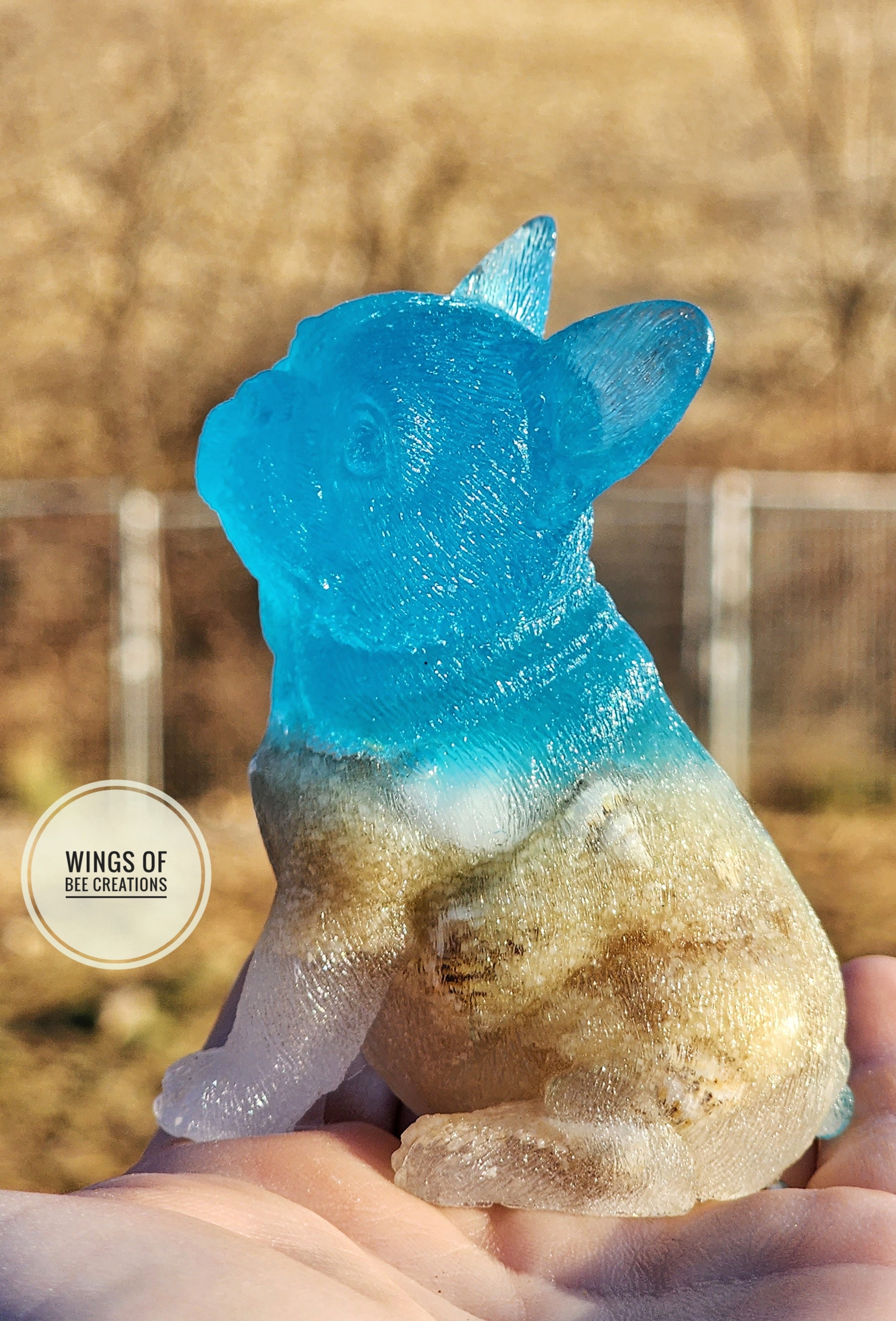 Frenchie Statue,under the Sea Decor,sit French Bulldog Sculpture,ocean ...