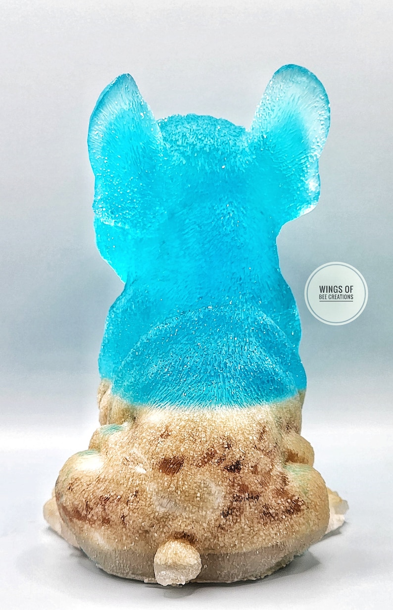 XL Frenchie Statue, Under the Sea Decor, French Bulldog Sculpture,ocean ...