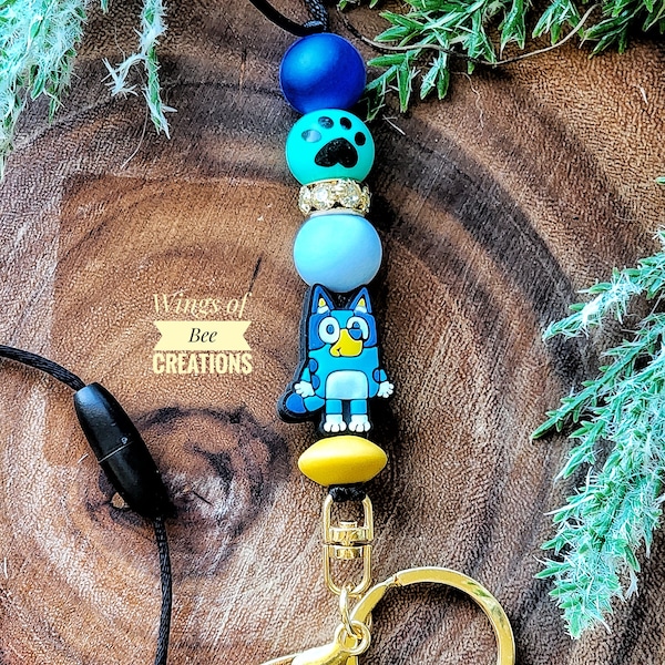 Bluey Lanyard - Etsy
