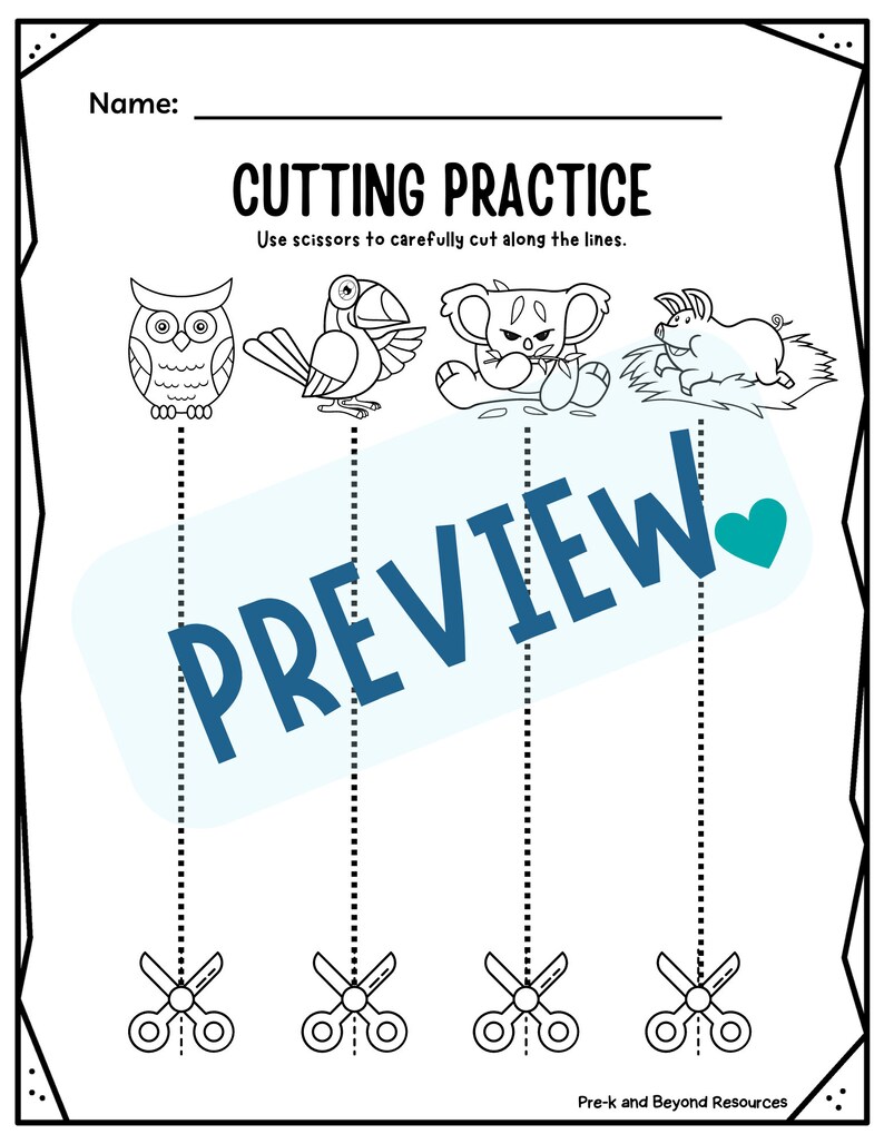 Preschool Learning Packet Preschool Printables Preschool - Etsy