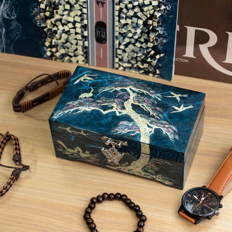 Japan Metal Jewelry Box - Etsy
