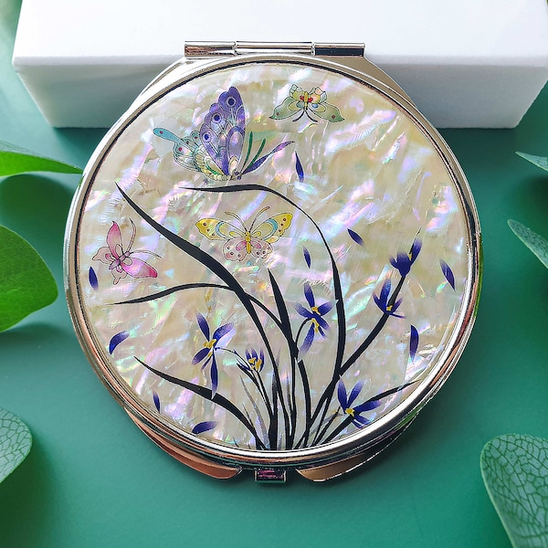 Pearl Compact - Etsy