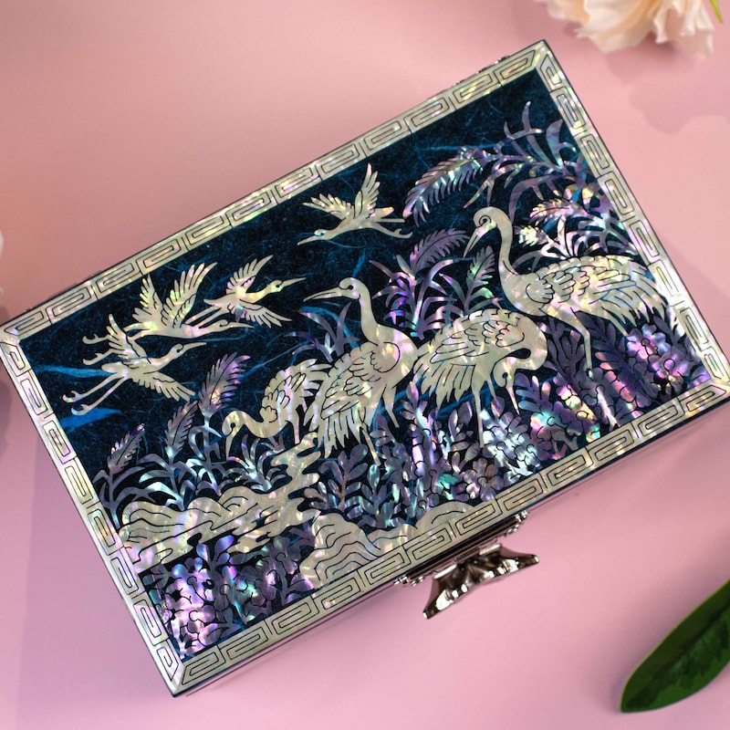 Vintage Jewelry Box Art Nuvou - Etsy Canada